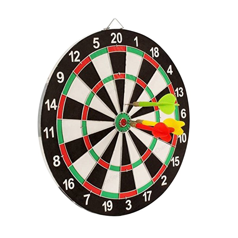 Ninja Dartboard 17'' Inch With 6 Non pointing Darts