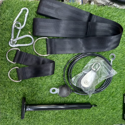 Cable Pulley System with Loading Pin for LAT Pull Down