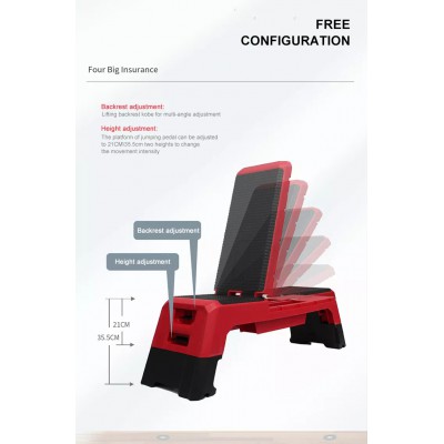 Multi FunctionalHeavy Duty Adjustable Aerobic Stepper Adjustable ...