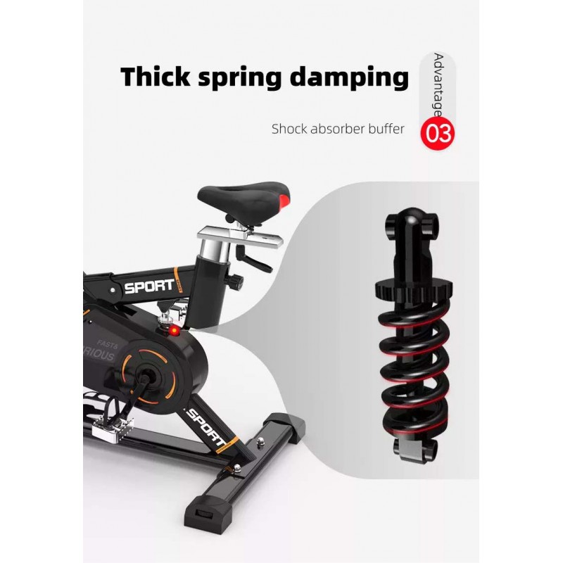 Body Train Heavy Duty Spinner Exercise Bike