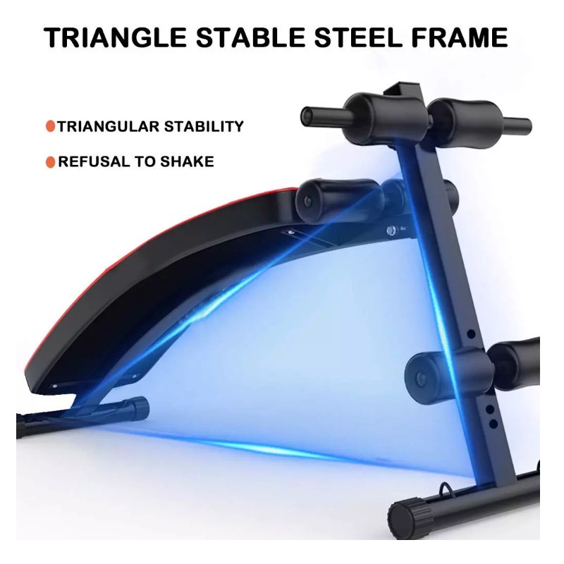 Heavy duty adjustable sit up bench