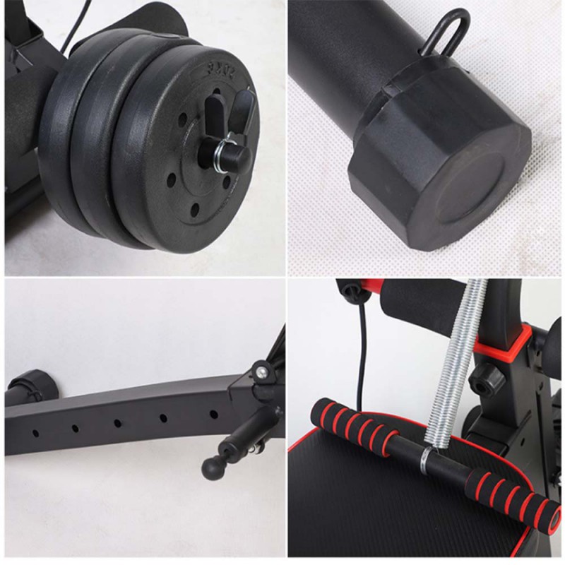 Adjustable Multi-functional Dumbbell bench with leg extension ...