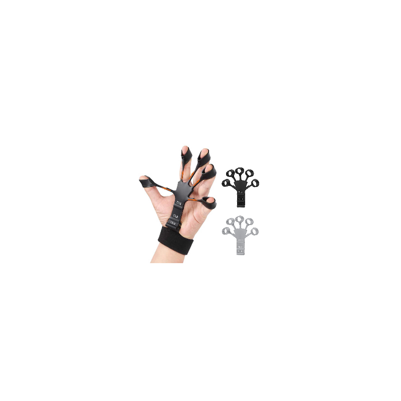 Men's and women's fitness training silicone finger trainer wrist grip ...