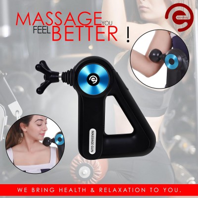 Massage Gun with Quiet 3 Speed Motor and 12 Massage Head for Body ...
