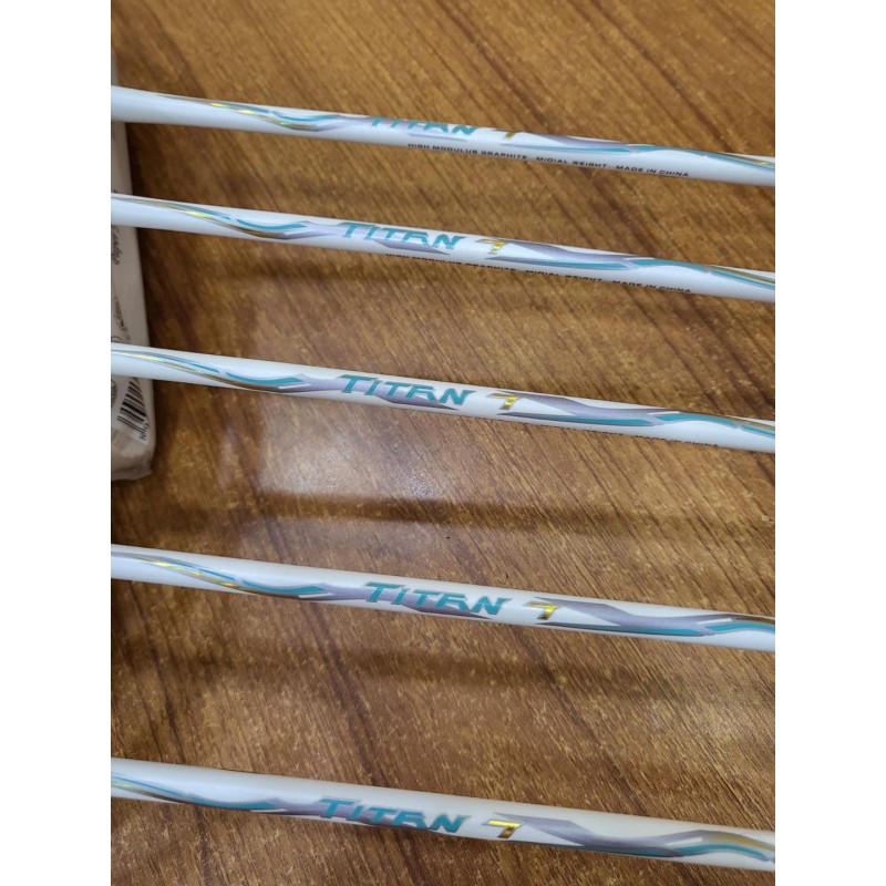 VSE Titan 7 Premium Quality Badminton Racket with vse original string